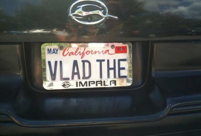 50 Hilarious Car License Plates - Mentertained